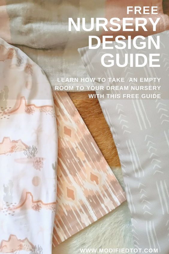Nursery Design Guide with Timeline: Easy & Simple - Modified Tot