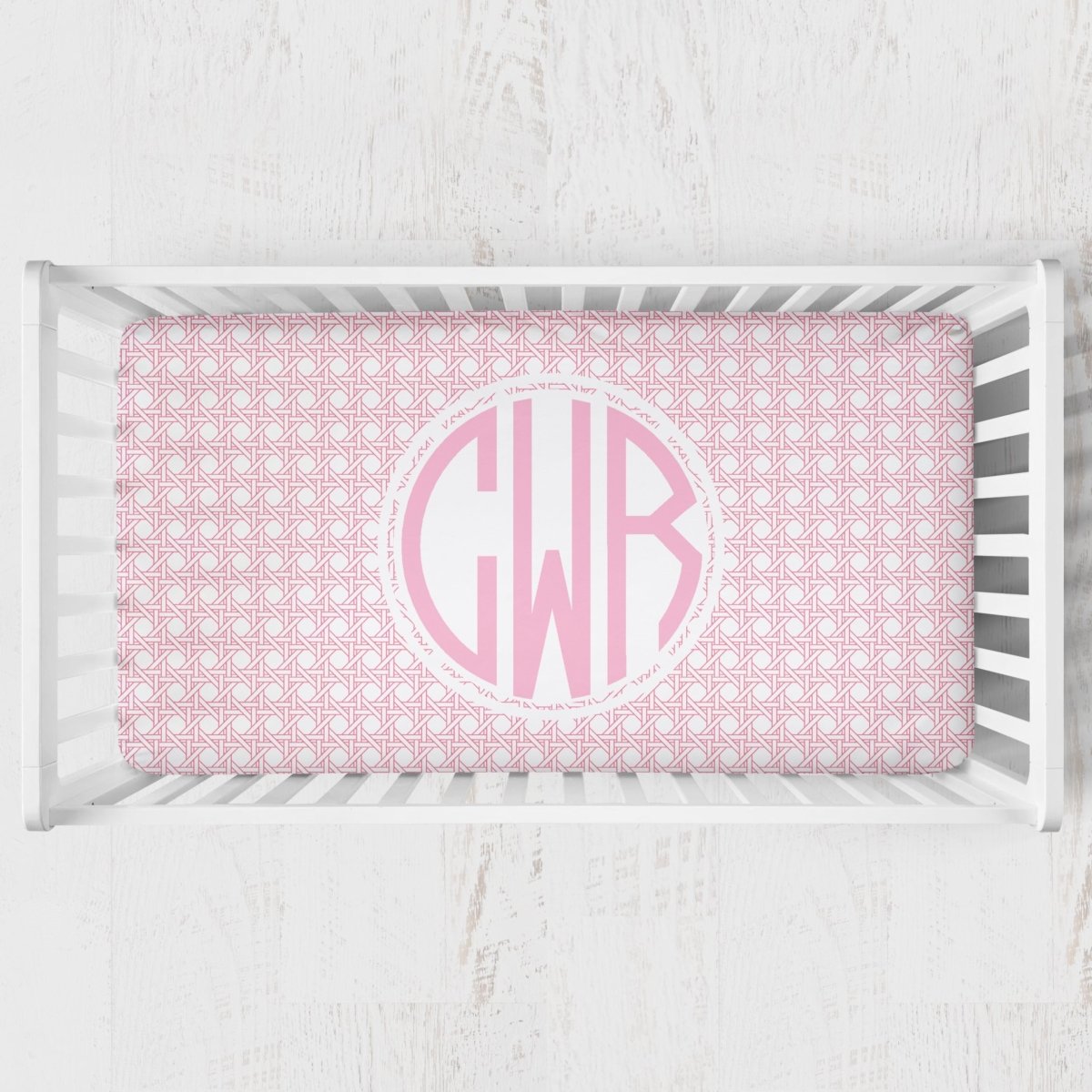 Preppy Bedding for your Tropical Girl Nursery | Monogrammed – Modified Tot