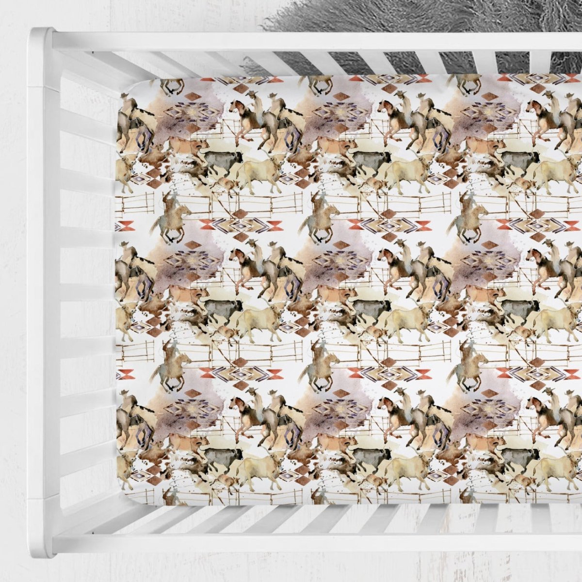 Cowboy Crib Sets & Western Nursery Decor: Crib Sheets & More – Modified Tot